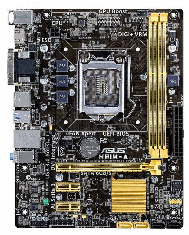 Motherboard ASUS H81M-A | Be.ge